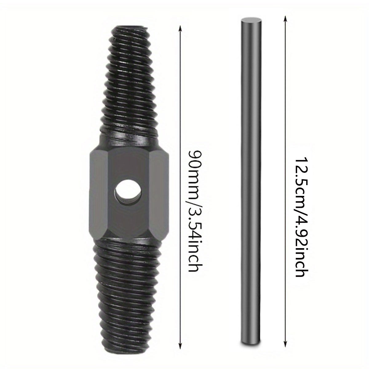 Dual-Use Screw Extractor Tool for 2/5 and 3/5 Inch Pipes, Easy Out ...