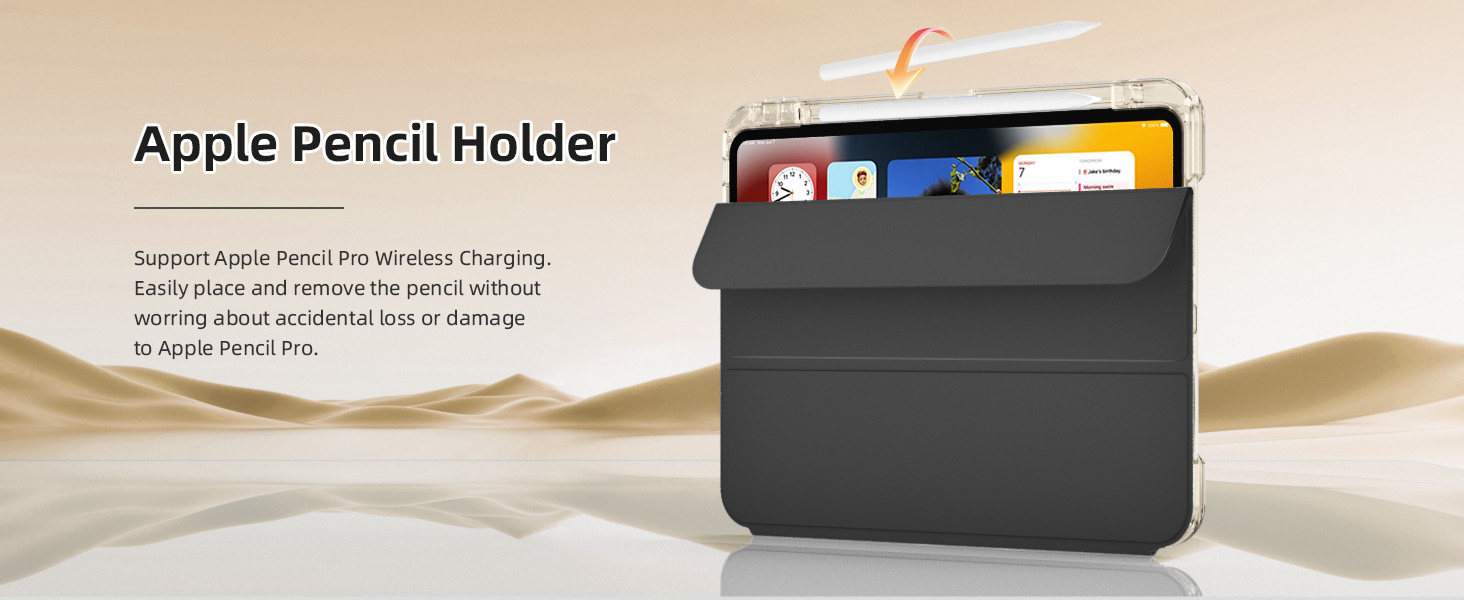 KENKE ipad case Detachable pull-out tablet case for ipad m4 pro 13 inch ...