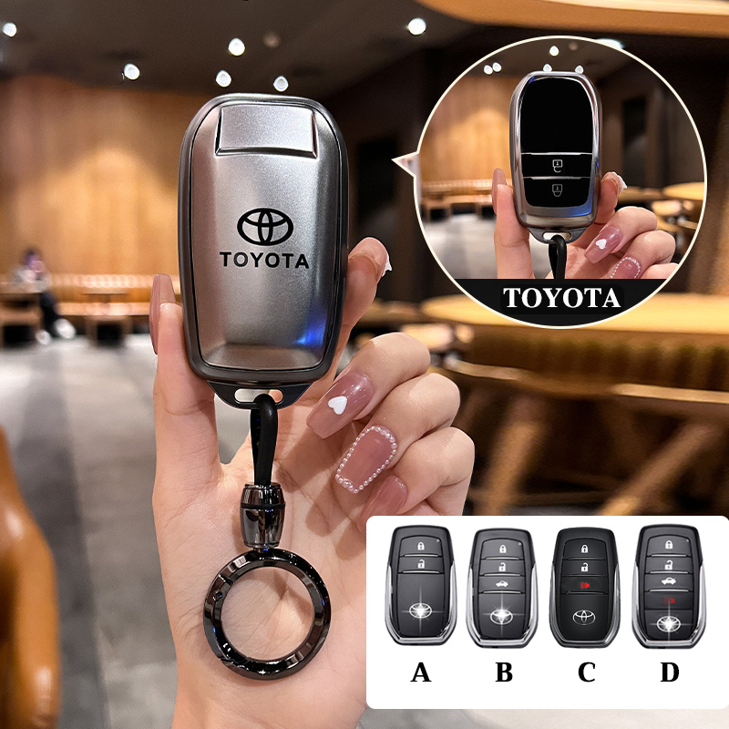 toyota remote key case revo rav4 champ fortuner hilux innova key cover ...
