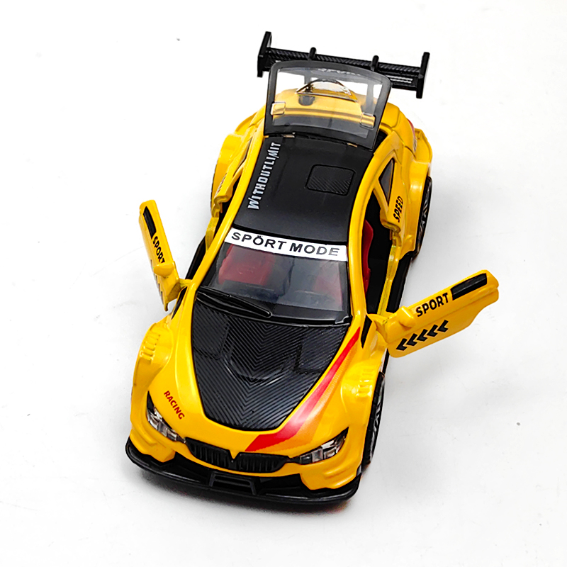 Track Sports Car 1: 36 Alloy Car Model Gift Ornaments Racing Model Boy ...