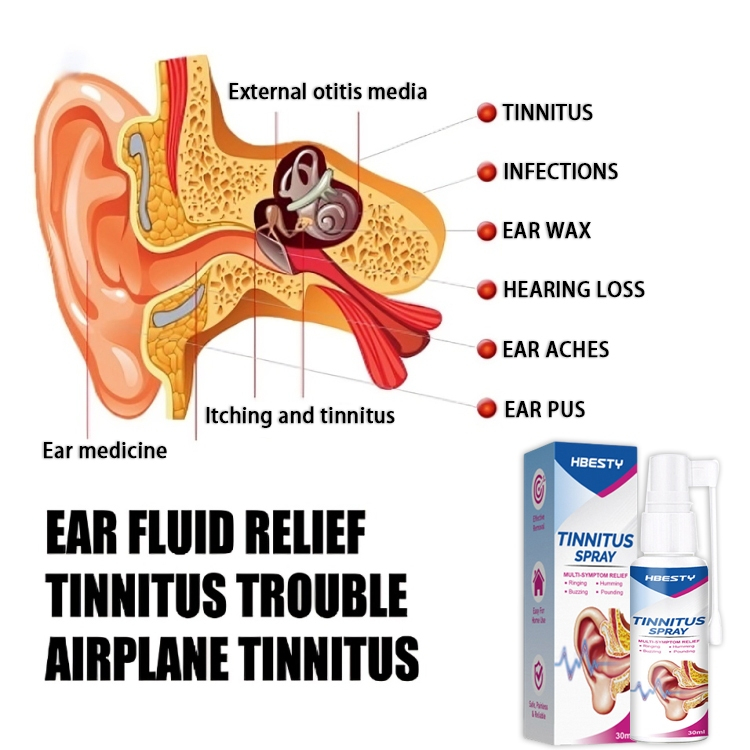 Tinnitus liquid Ear Drops Treatment Original Liquid Ear Pruritus ...
