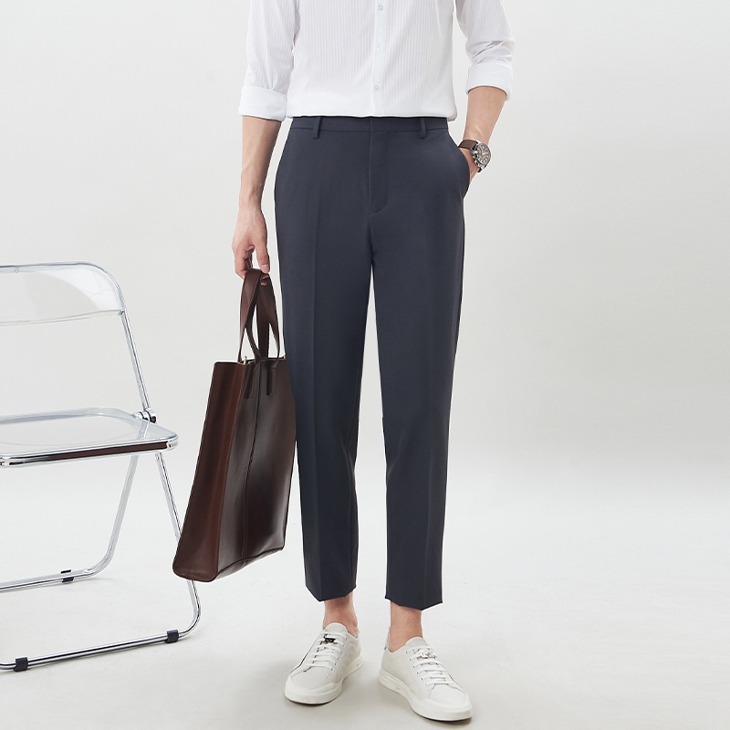 YIYI Men'S Casual Suit Pants Korean Fashion Suit Pants Casual Trousers ...