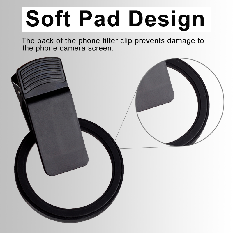 Lightdow 52mm Phone Filter Holder for iPhone/Android - CPL/ND Filter ...
