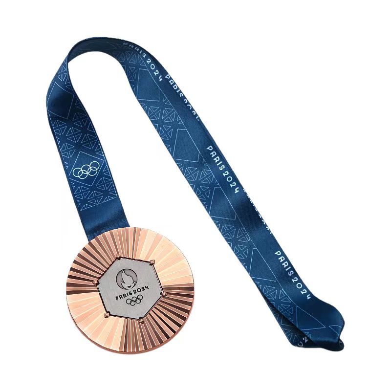 2024 Paris Olympic Games Gold Medal Simulation Model Craftwork Sports ...