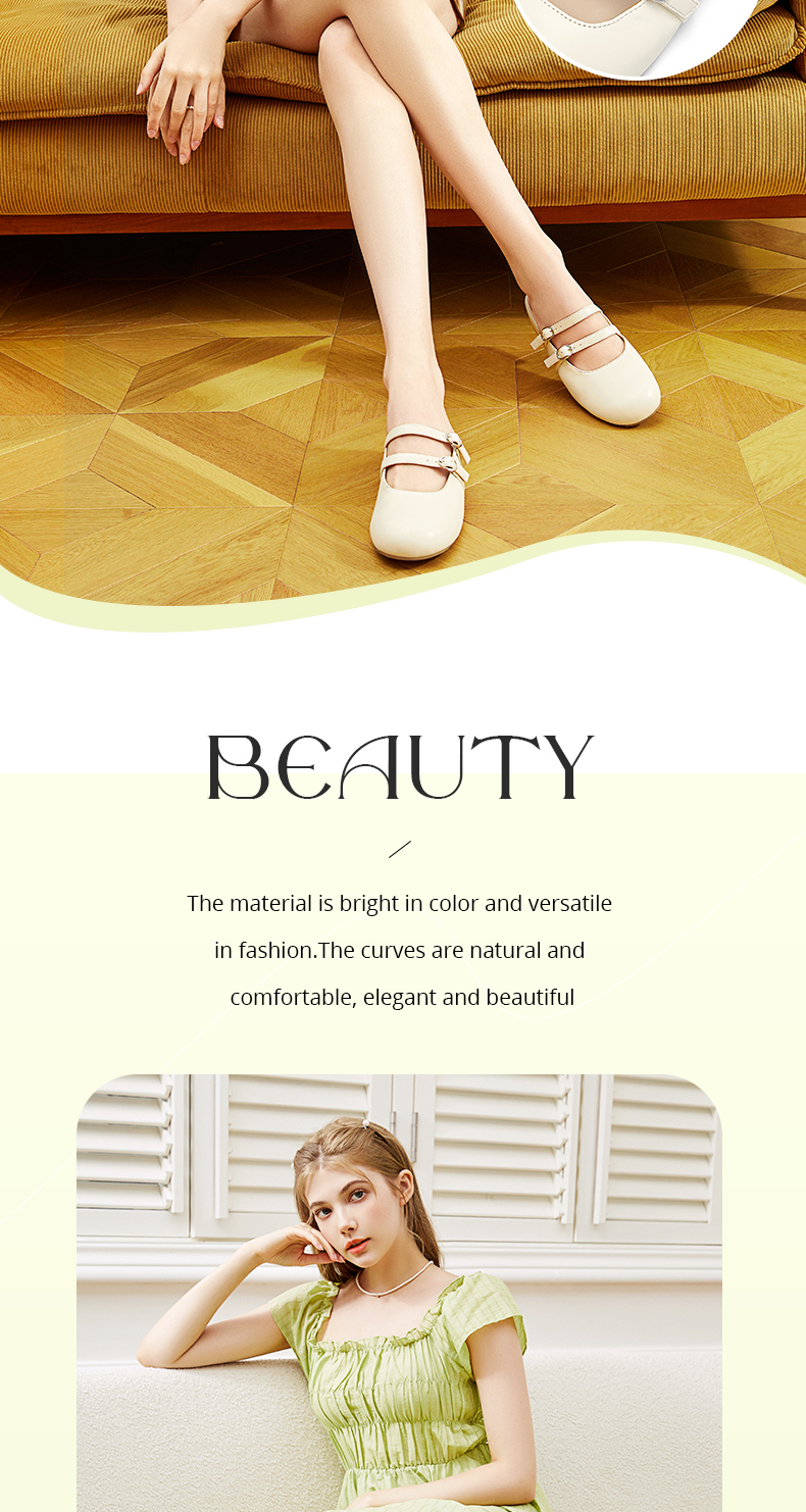 Paris Zoey Shoela Mules Shoes Apricot Versatile Comfortable PZX2223302 ...