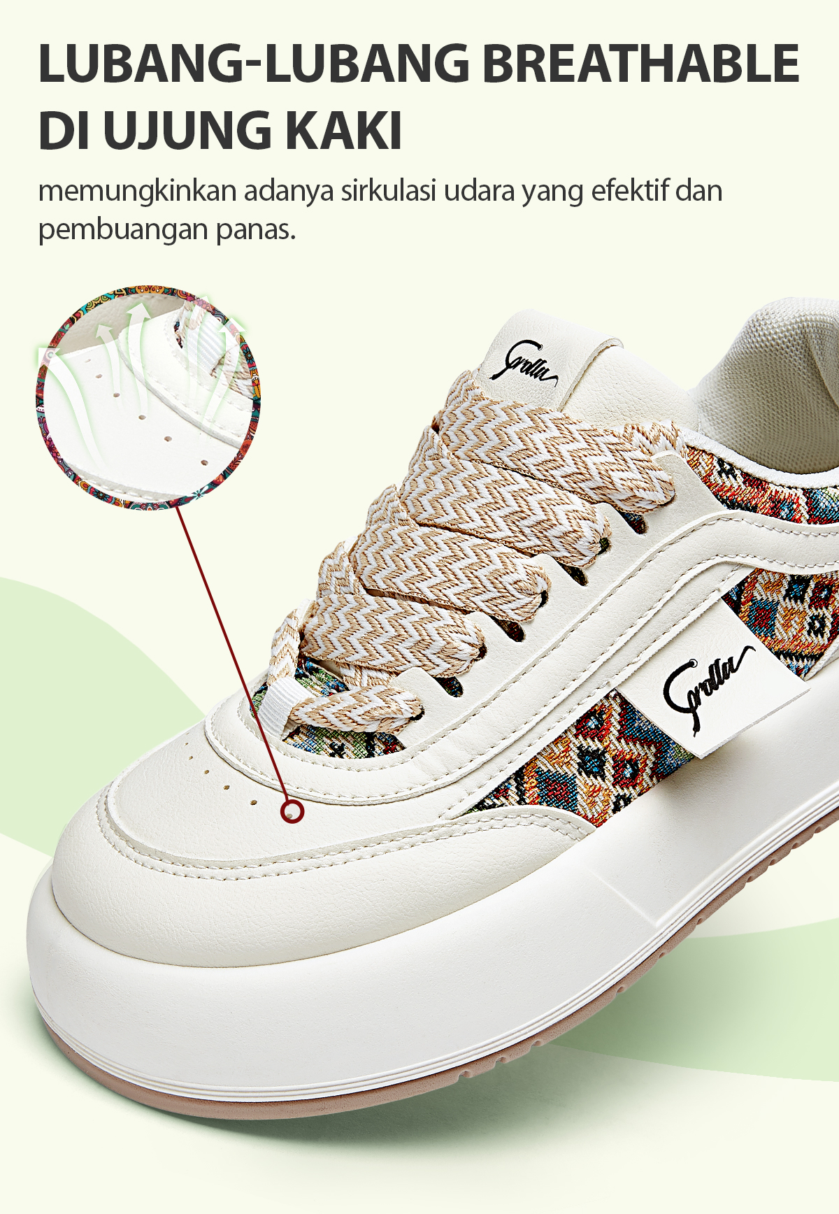 COROLLA Women's White Sneakers - Casual Athletic Sports Shoes for ...