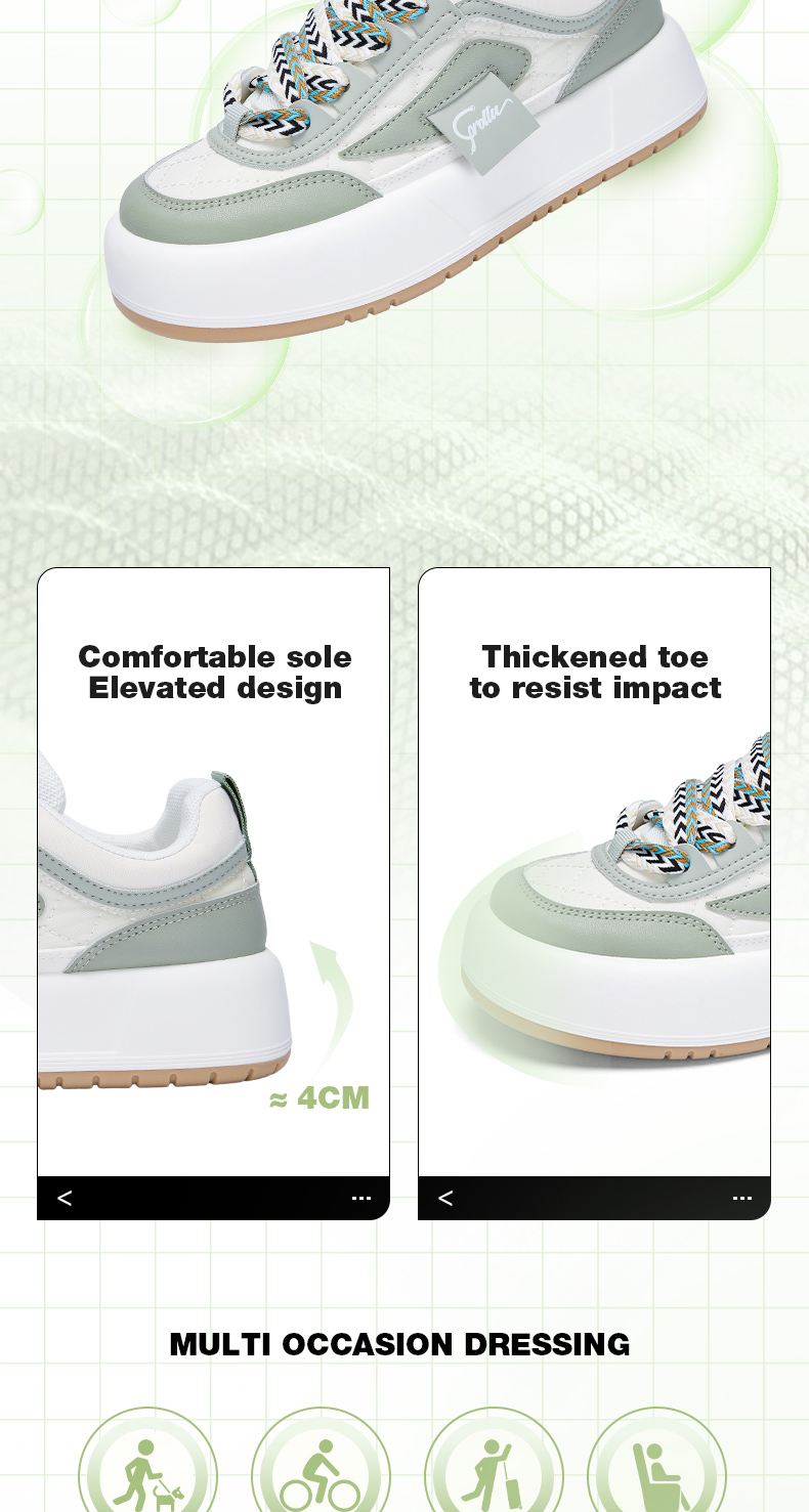 COROLLA rubber shoes for women White Sneakers Latest Casual chunky ...