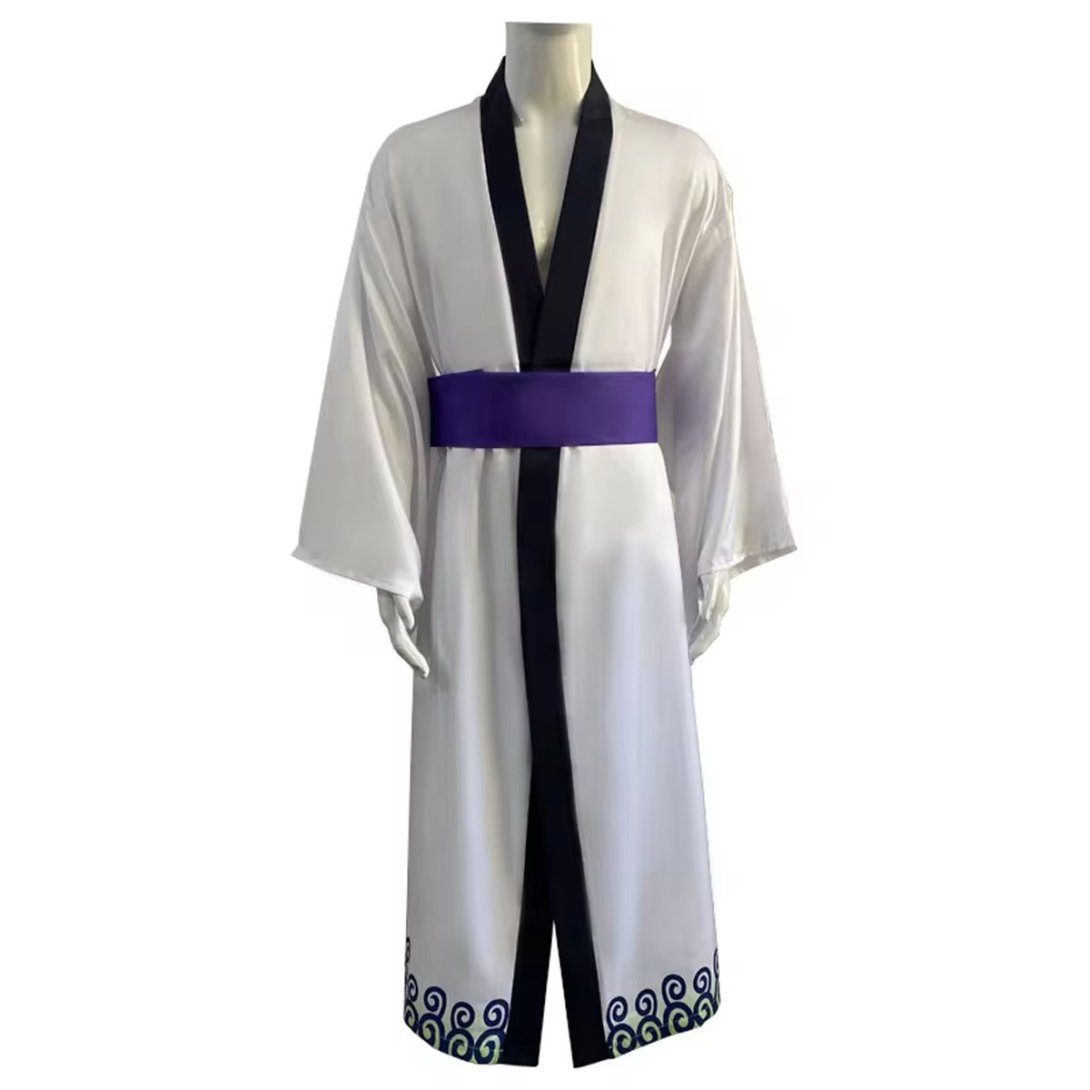 Anime One Piece Roronoa Zoro Cosplay Costume One Piece Wano Kimono Robe ...