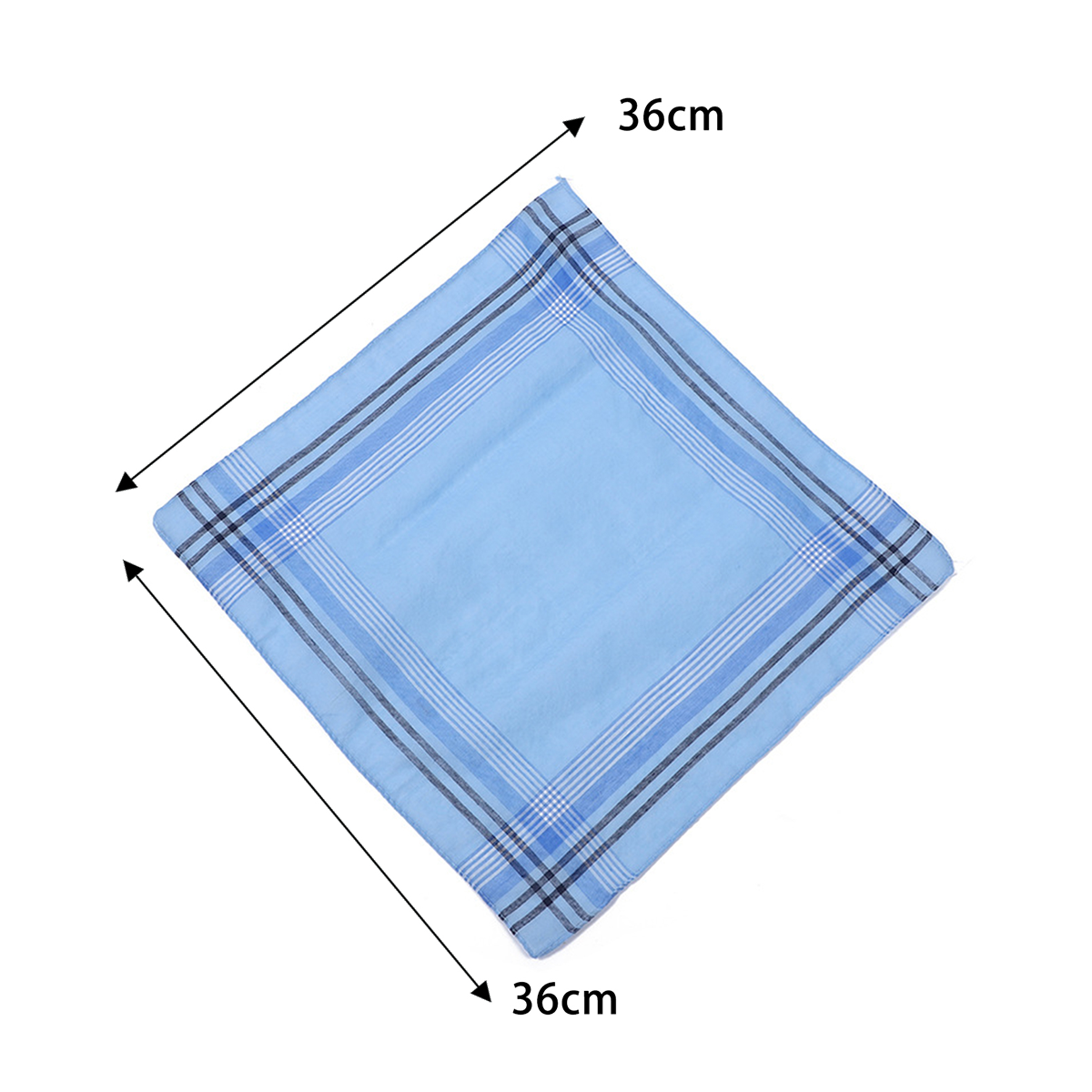 12pcs/Pack Classic Men's Plaid Handkerchiefs - Stylish And Vintage ...