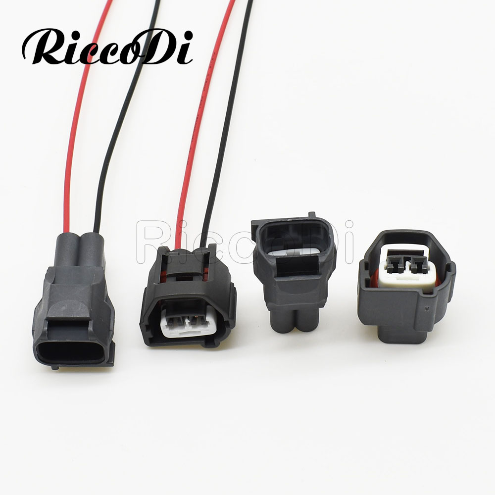 1 Set 7282-7023-10 7283-7023-10 2 Pin Male Female Crank Sensor Waterproof Wire Connector for ...