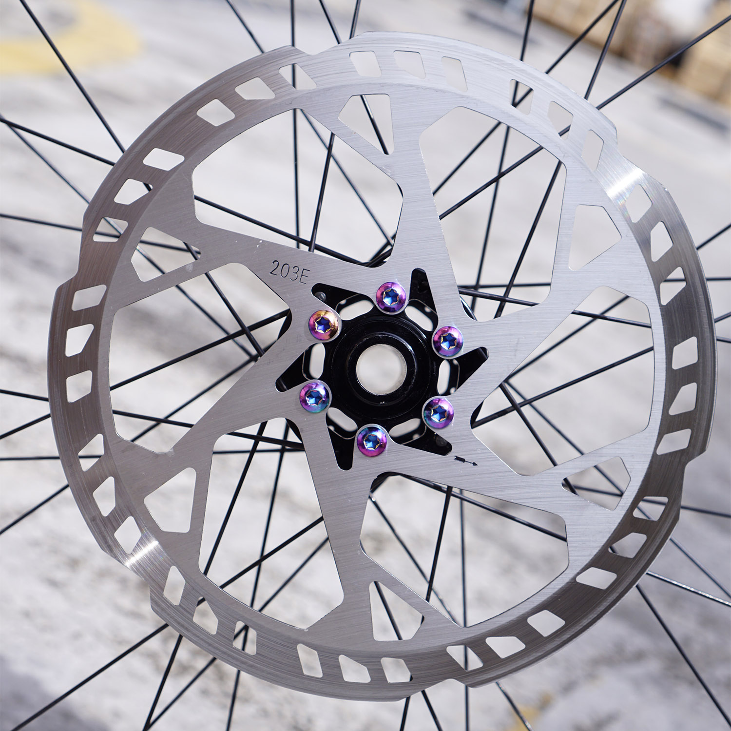 ZTTO Stainless Steel 2.3mm Bicycle Rotor Disc 120mm/140mm/160mm/180mm ...