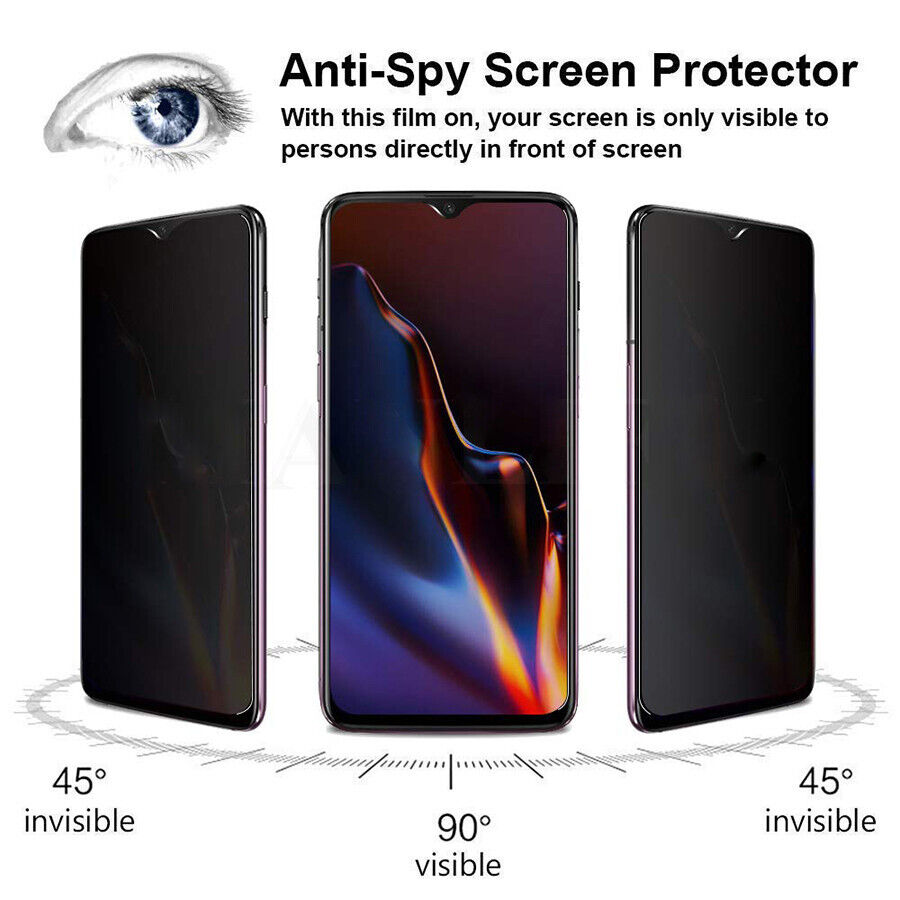 Anti Spy Privacy Tempered Glass For Xiaomi Redmi Note 14 13 12 11 11S ...