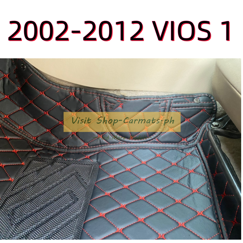 (Ready Stock) For Toyota Vios Car Floor Mats Deep Dish Matting CARMAT ...
