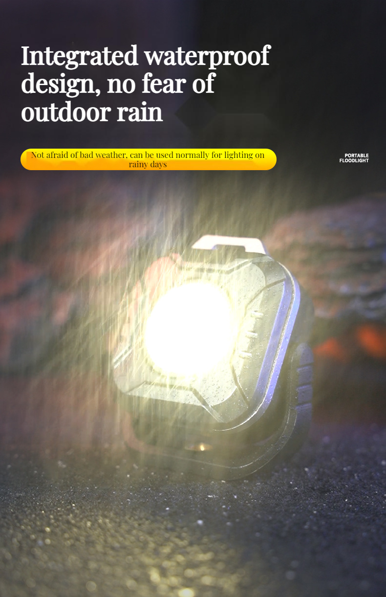 Multi functional new mini COB portable light, hiking camping light ...