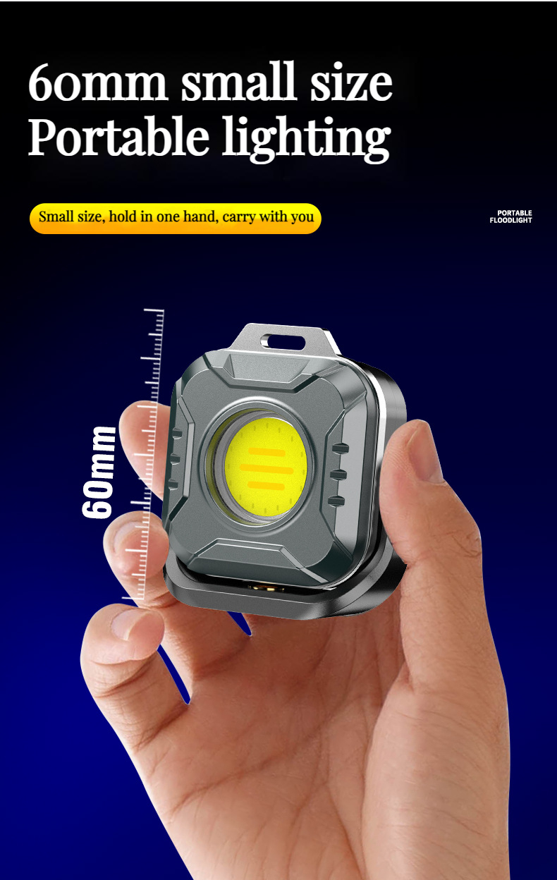 Multi functional new mini COB portable light, hiking camping light ...