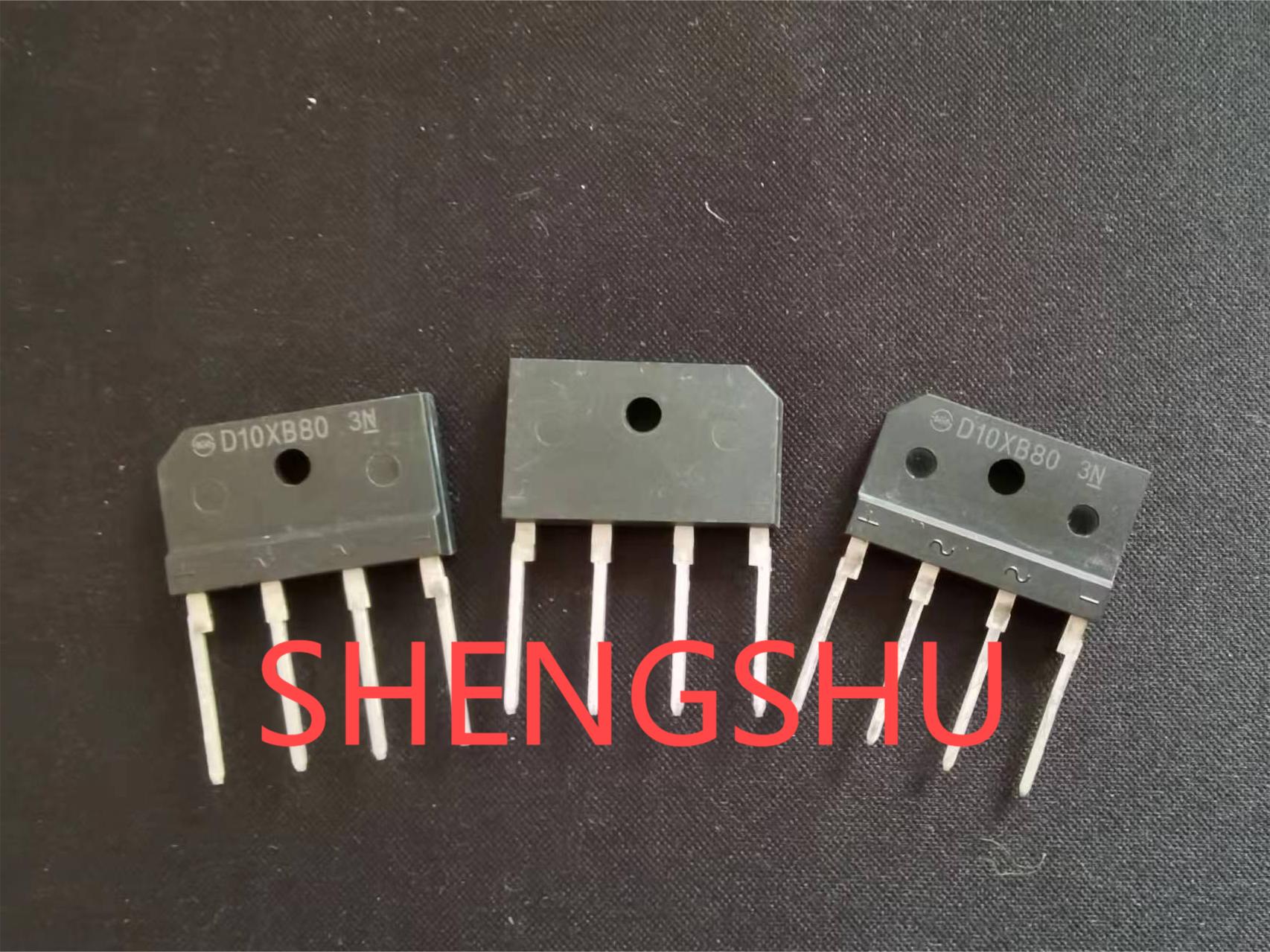 ((5 Pcs) D10XB60 Brand New Original D10XB80 Rectifier Bridge Flat Bridge Induction Cooker Bridge ...