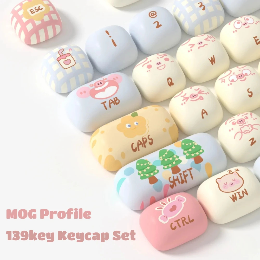 AKKO Key cap large set V3 Fairy Linear Silent Keyboard Switch for ...