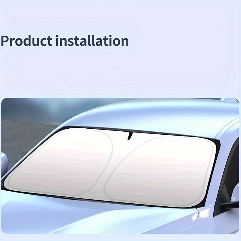 Sun Protection Car Front Windshield Cover for Interior | Shopee Philippines