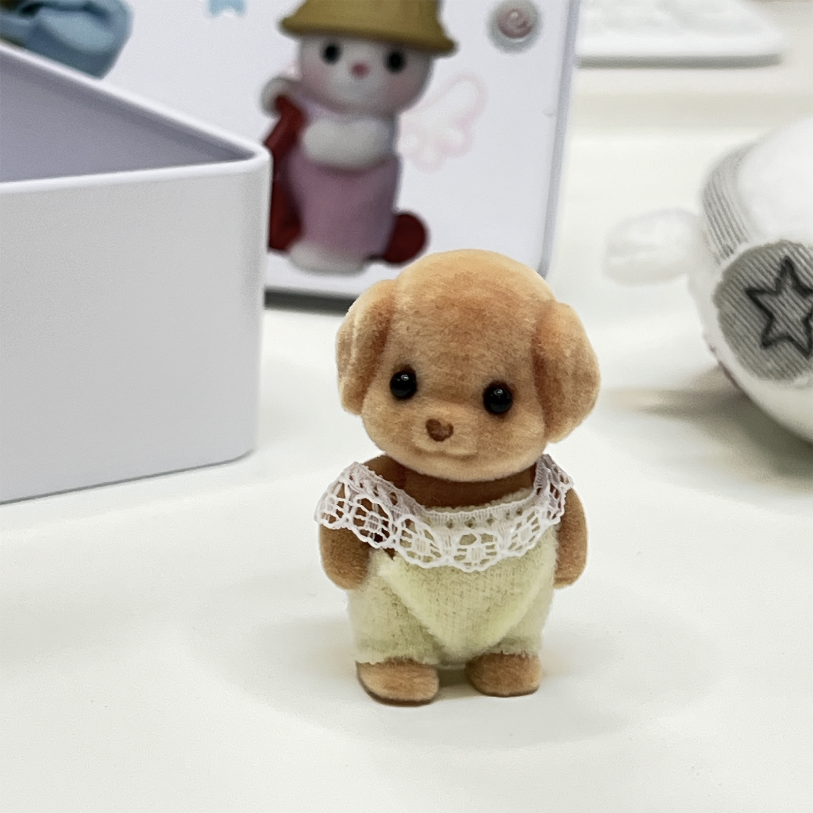 Zelth Plush Poodle, Critters Calico Sylvanian Family Forest Mini Family ...