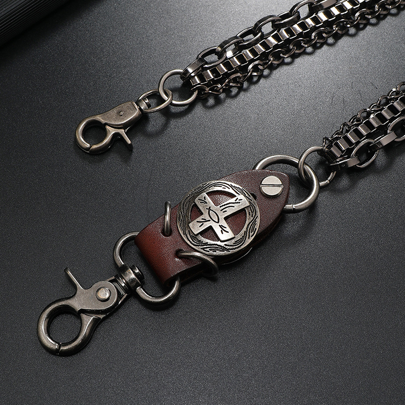 Hip Hop Heavy Metal Industrial Style Pants Chain Men's And Women's ...