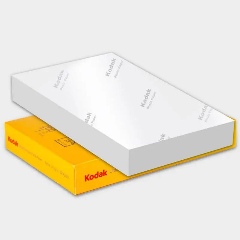 Original KODAK Printer Paper 200 Photo Letter Size Sheets Inkjet ...