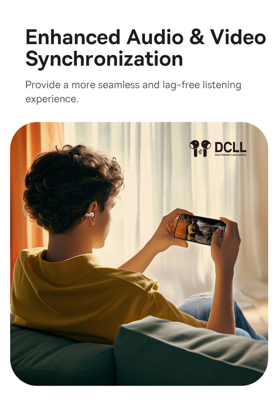 Baseus Bass 15 Clip Open-Ear TWS Earbuds Wireless Earphone Bluetooth 5. ...