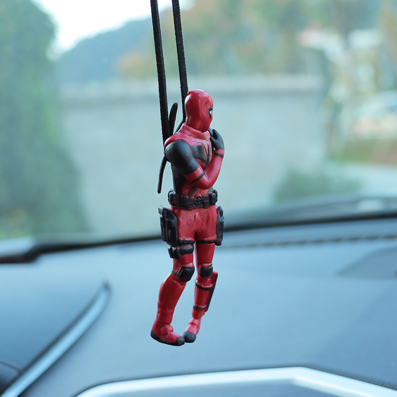 Cool Character Deadpool Action Figure Model Car Interior Ornament ...