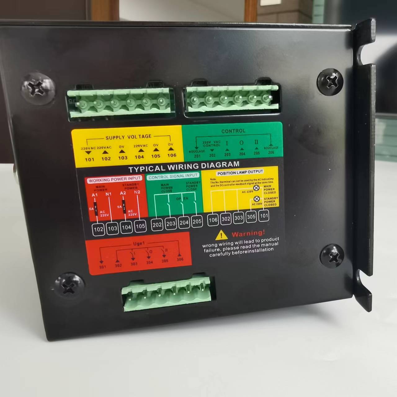 4P 100A ATS 4P 100A controller dual power automatic transfer switch ...