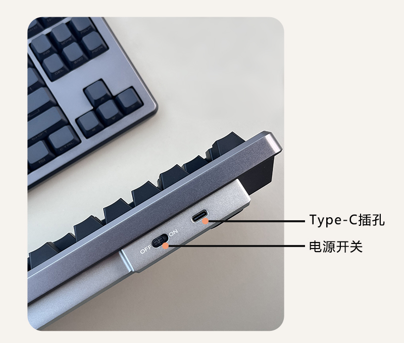 Keydous NJ87pro metal gasket 3 mode wireless full-key hot-swappable ...