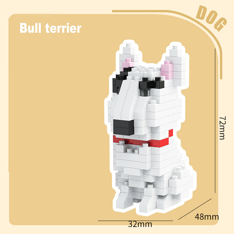 Pet Dog Building Block Bricks Toy Assembly Particle Children ...