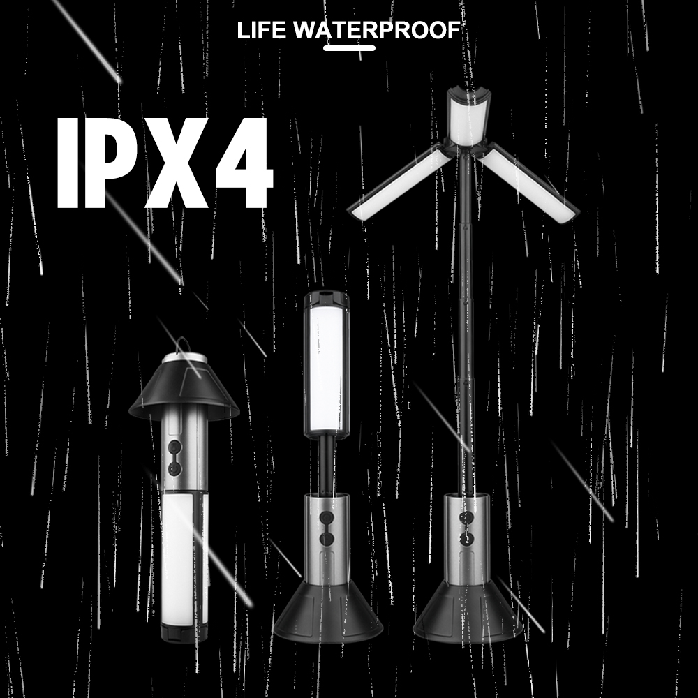 ASAFEE YD2324 Rechargeable Laser Camping Light All-in-One with Tripod ...