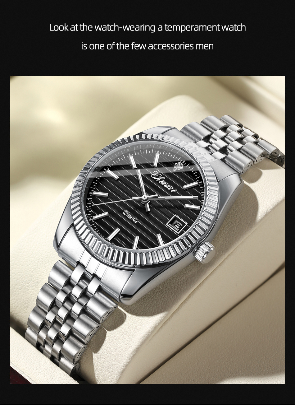 CHENXI Watch For Men Waterproof Original Relo Fashion Stainless Steel ...