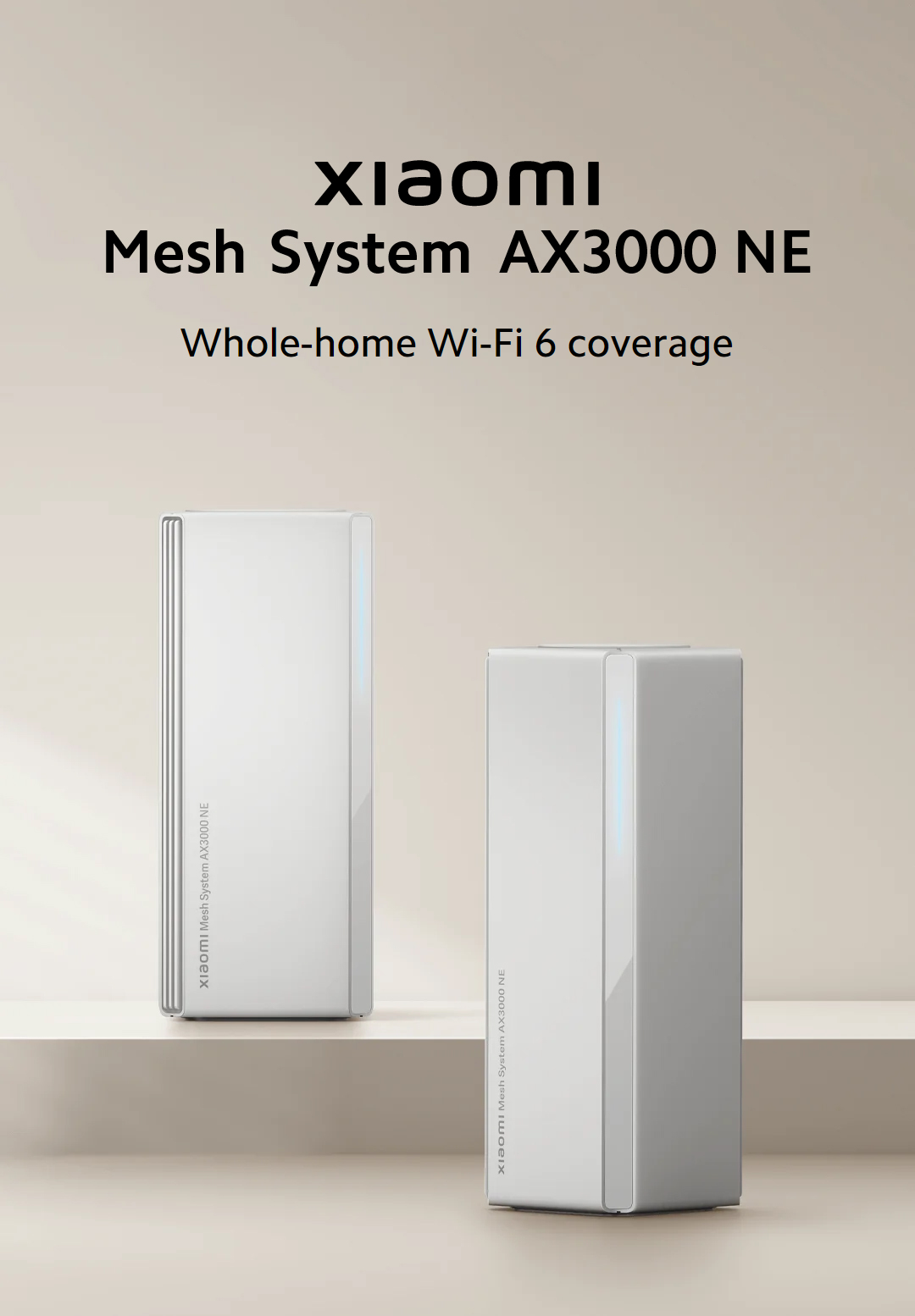 Xiaomi Mesh System AX3000 NE EU |Whole-home Wi-Fi 6|Pre-arranged kit ...