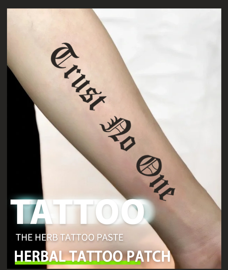 Waterproof Temporary Tattoo Stickers Realistic Non-Reflective Arm ...