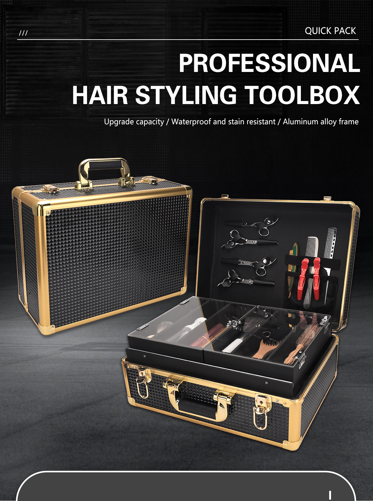 In stock# Salon hairdressing hairdresser tool box multi-function ...