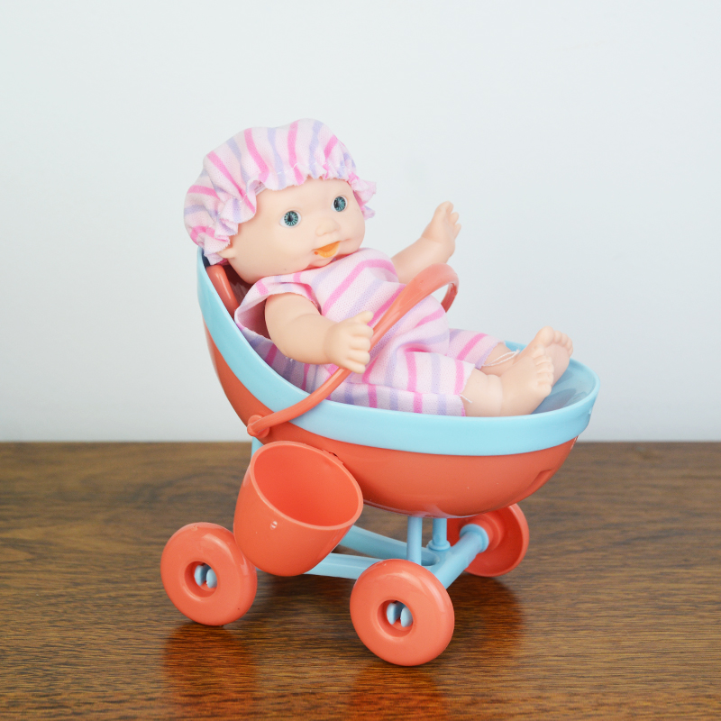 mini cute baby alive doll toys 4 inch Dress up reborn baby doll full ...