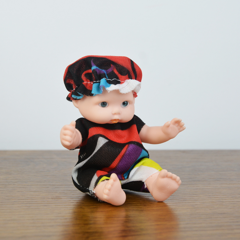 mini cute baby alive doll toys 4 inch Dress up reborn baby doll full ...