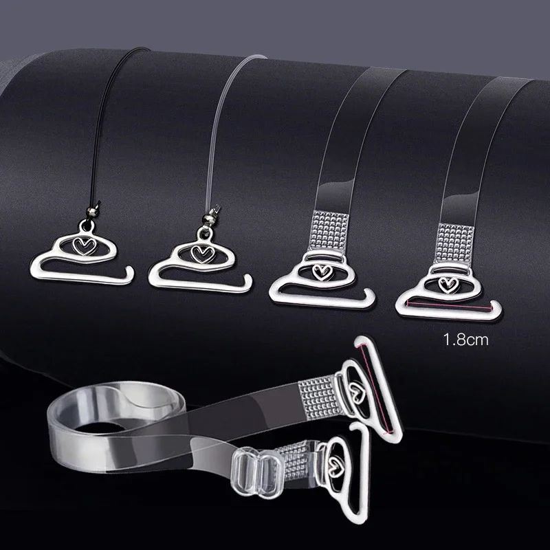 Women's Non-Slip Zipper Extender with Elastic Chest Strap – Clear ...
