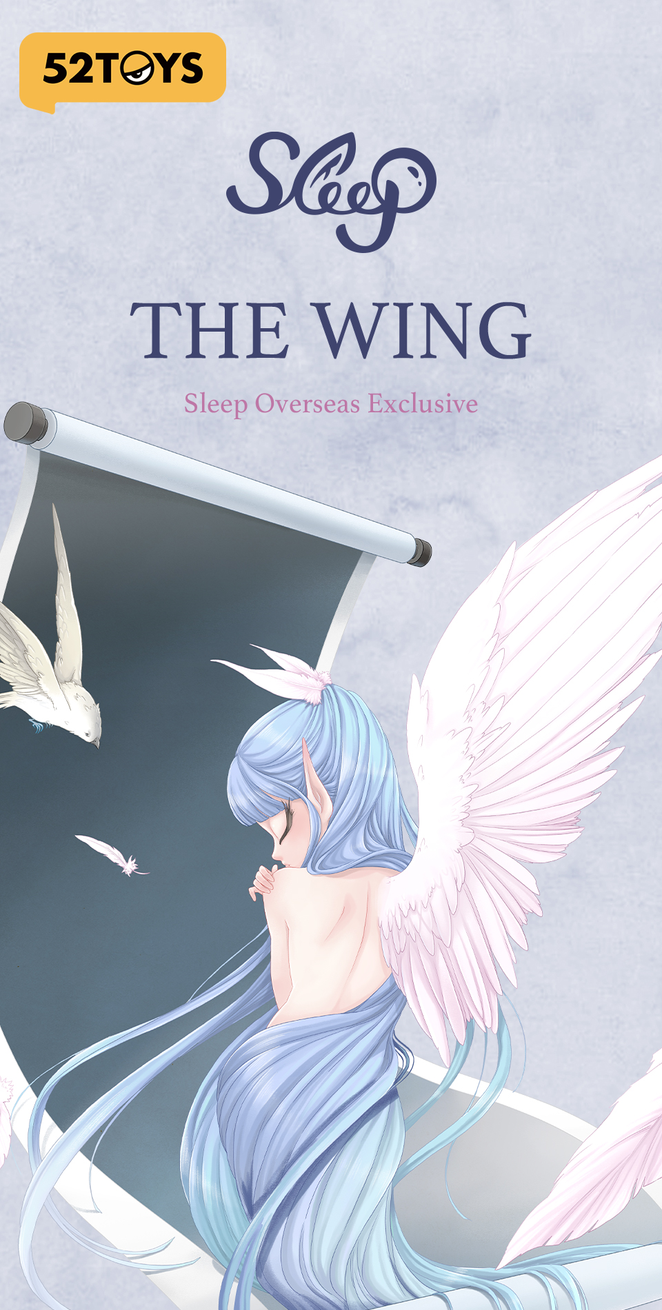 52TOYS Sleep Limited Edition- The Winged Elf Figure Toy | Shopee ...