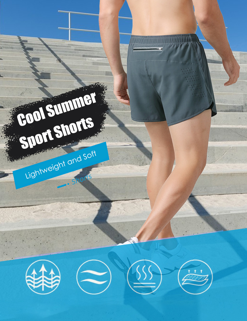 Professional Marathon Racing Running Shorts Men's with Phone Pouch ...