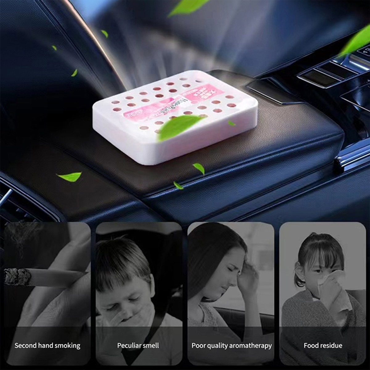 Eco-Fresh Car Solid Air Freshener XPWJ Air Freshener for Car Pure ...