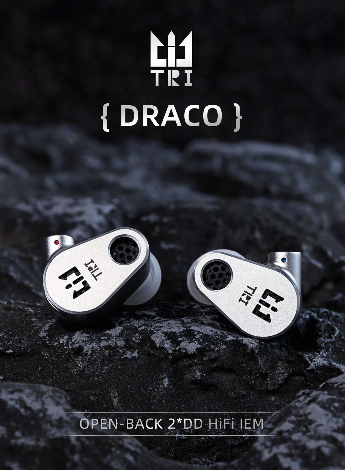 TRI Darco 6mm Ti + 8mm LCP Diaphragm Dynamic Driver In-Ear Earphone ...