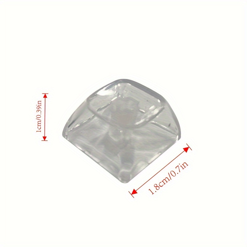 Fully transparent mechanical keyboard keycaps, (keycaps only) crystal ...