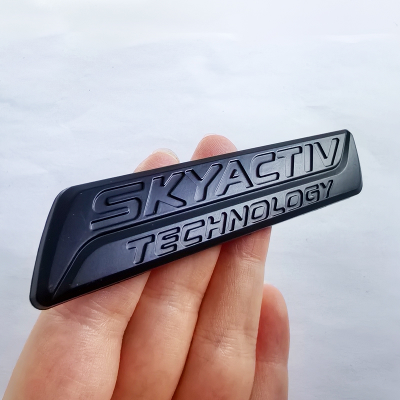 1 x ABS SKYACTIV TECHNOLOGY Logo Car Auto Decorative Emblem Badge ...