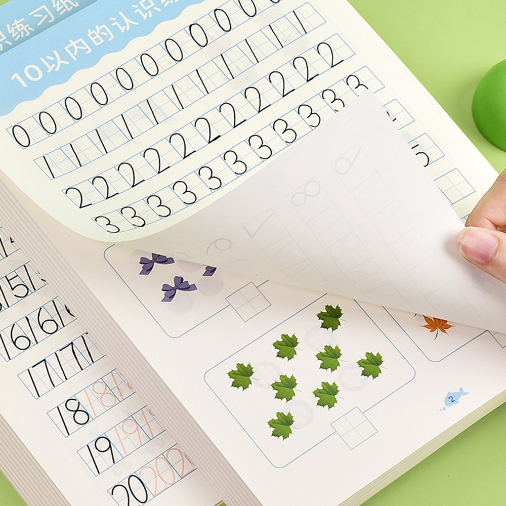 40 Sheets Number Learning & Addition and Subtraction Workbooks ...