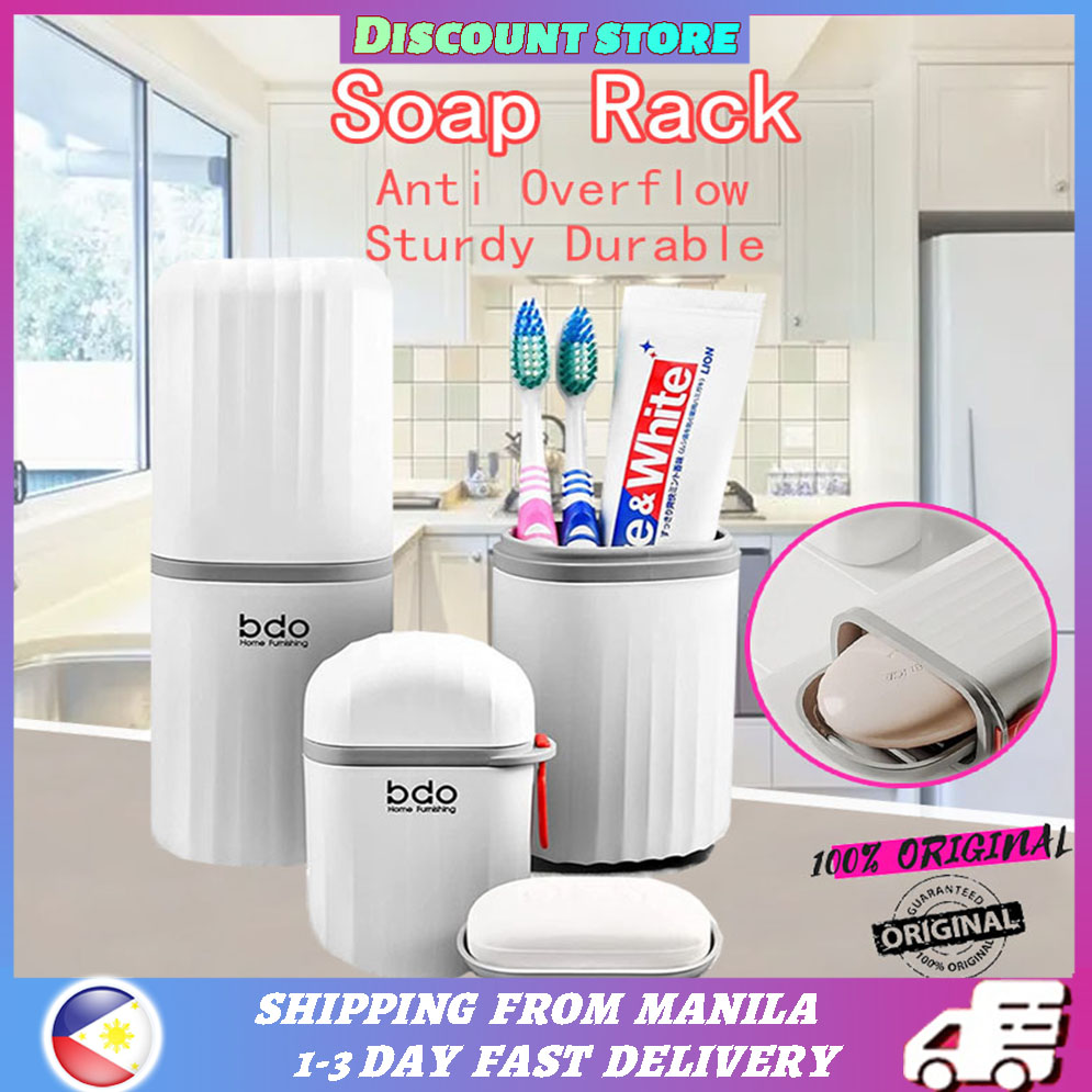 Transparent Soap Box Soap Travel Case With Cover Portable Leakproof For ...