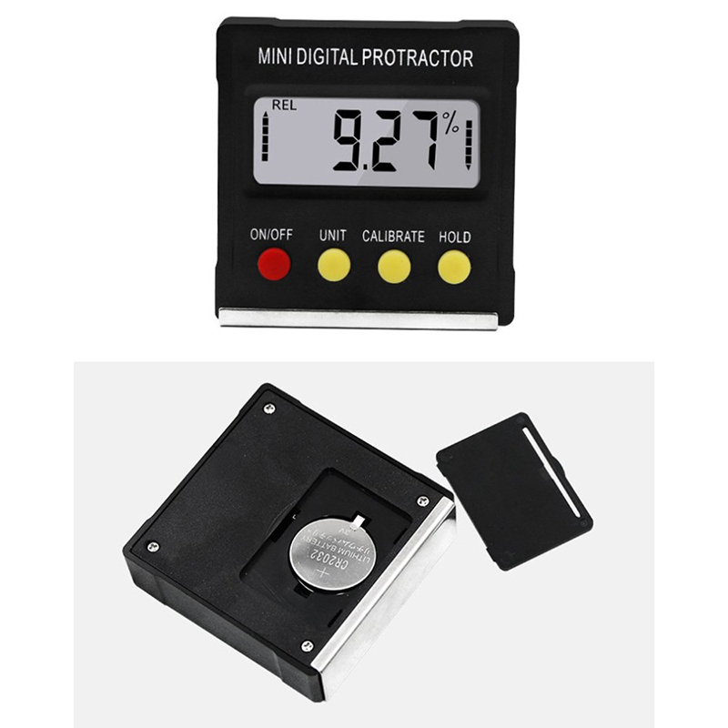 KIPRUN Mini Digital Protractor, Electronic Inclinometer Angle Gauge ...