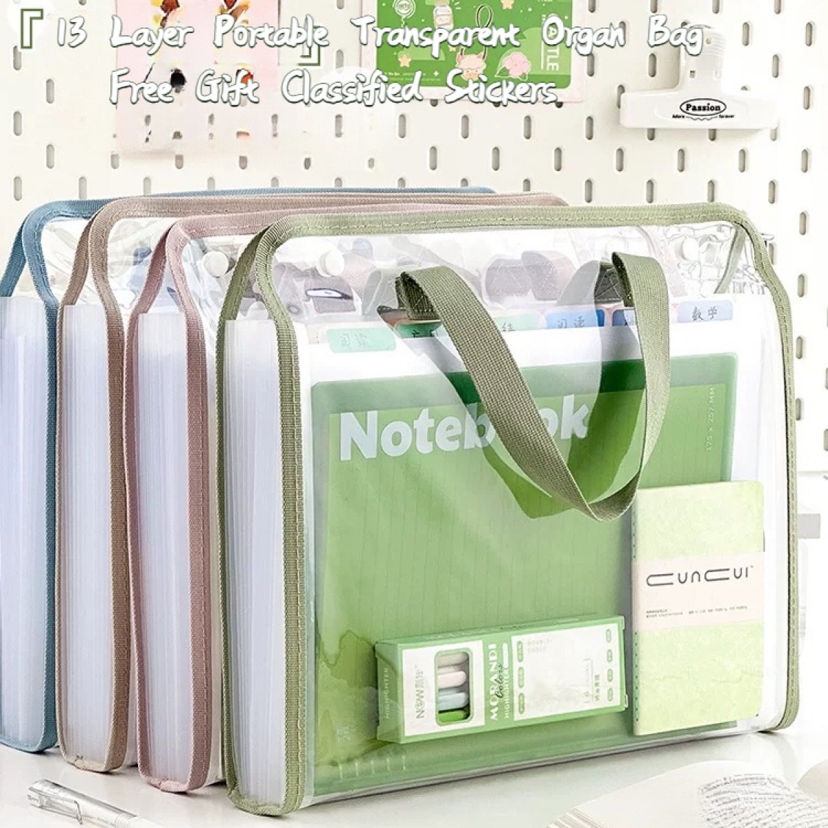 A4 Document Organizer Expanding File Folder Envelope Organizer Document ...