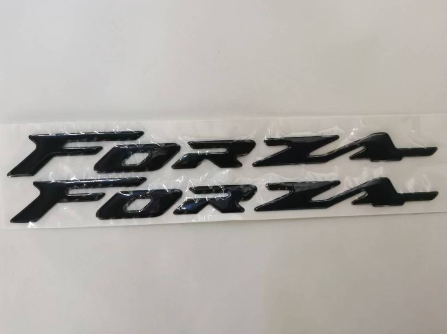 3D Forza Emblem Badge Bike Motorcycle Sticker For Honda FORZA 125 300 ...