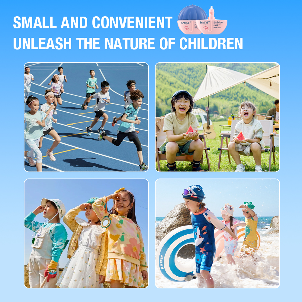 SANIYE Kids Sunscreen Long Lasting Sunscreen Lotion Uv Protection SPF50 ...